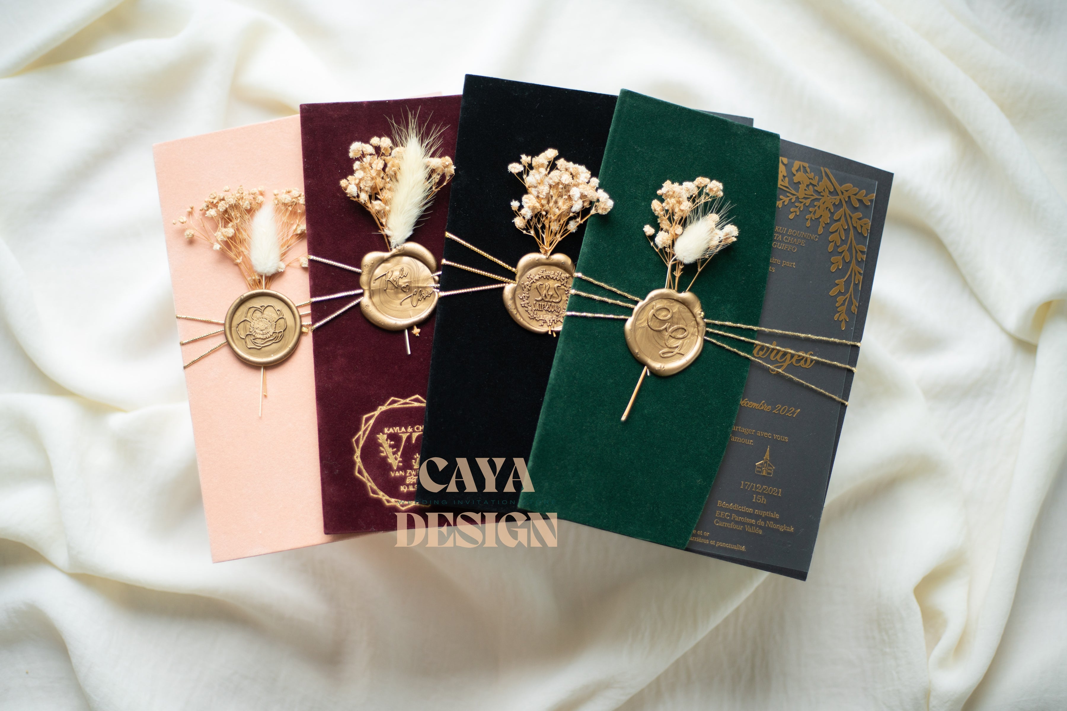 Caya Invitation Store | Wedding Invitations | RSVP Cards and Many More